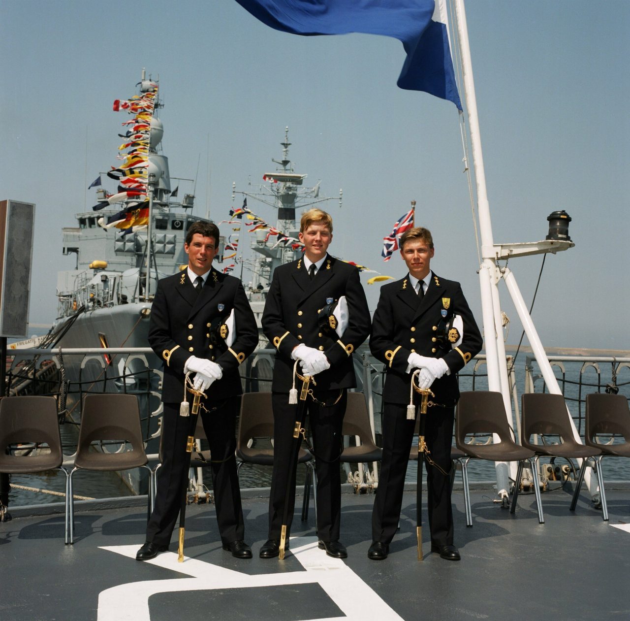 Koning bij de Koninklijke Marine