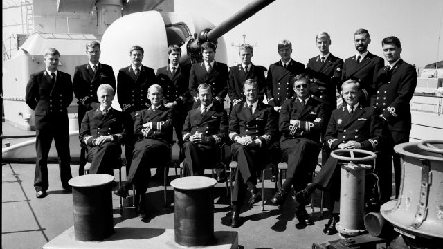 Koning bij de Koninklijke Marine